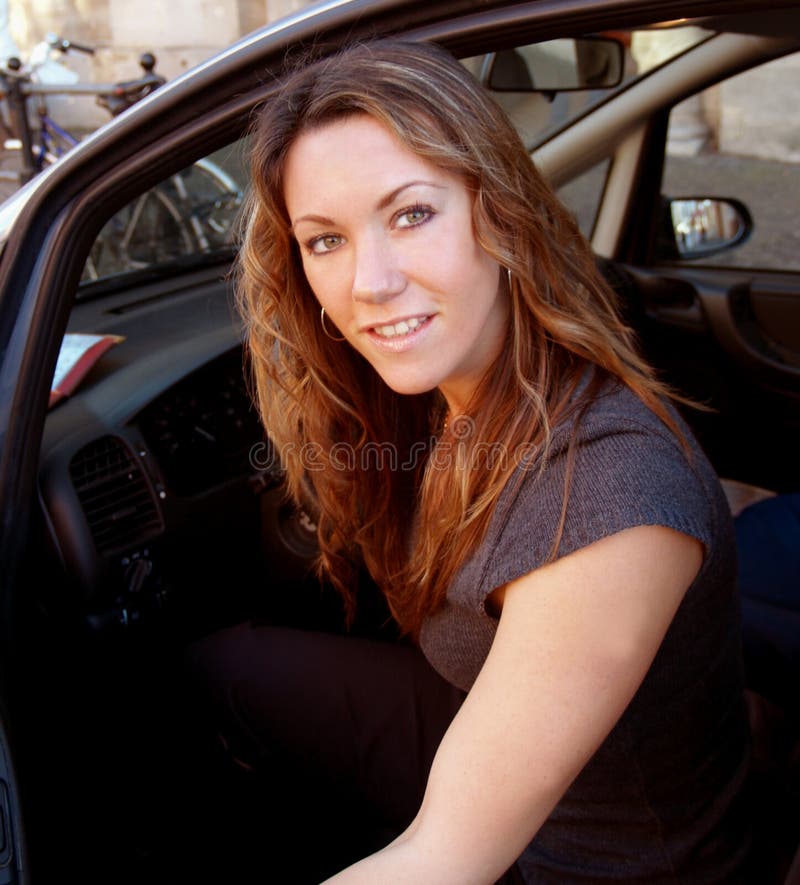 Lady driver stock photo. Image of female, model, fashion - 1756860