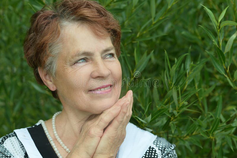 Lady enjoying summer stock photo. Image of lovely, expression - 61006010