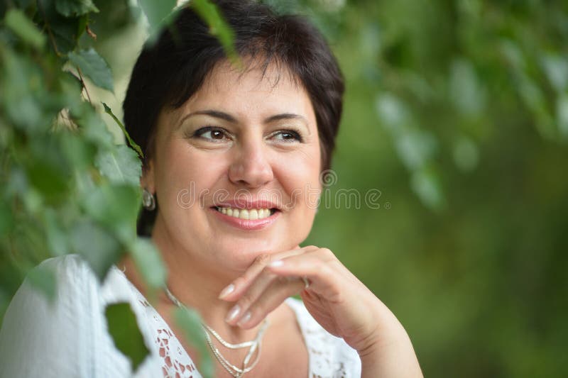 Lady enjoying summer stock photo. Image of caucasian - 59966070