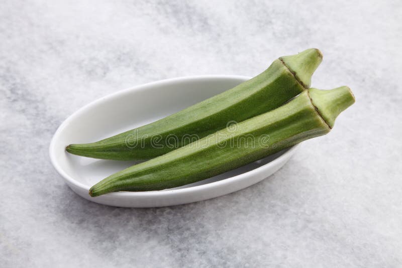 Lady finger stock image. Image of vegetarian, nature - 53810855