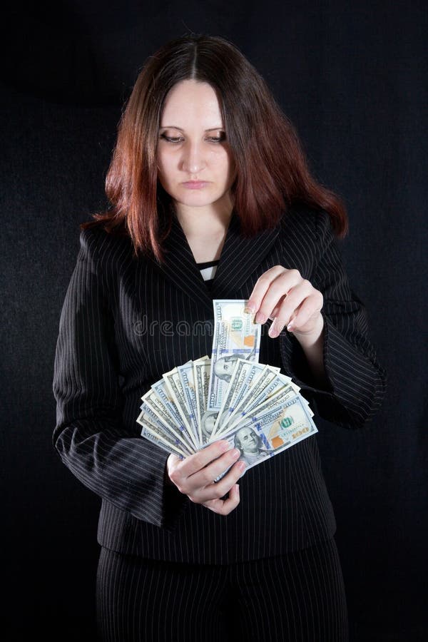 Lady handing money stock image. Image of loans, business - 39931771