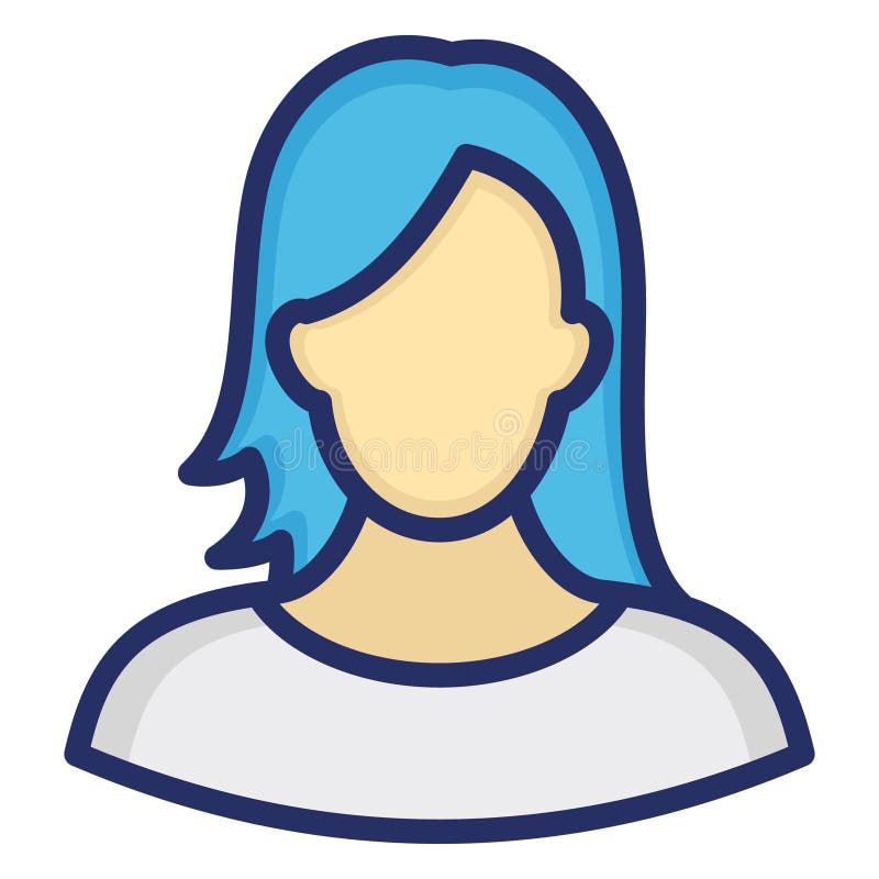 Lady Isolated Vector Icon Which Can Easily Modify or Edit Stock Vector ...