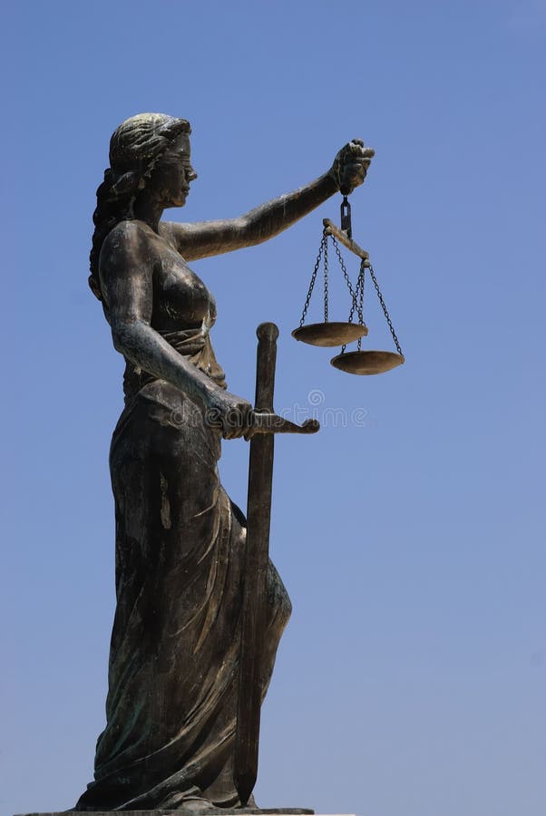 Lady Justice stock photo. Image of holding, judicial - 11377364