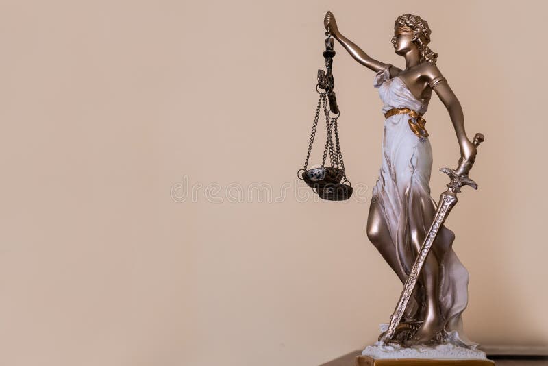 Lady of Justice. Law theme stock image. Image of crime - 140877211