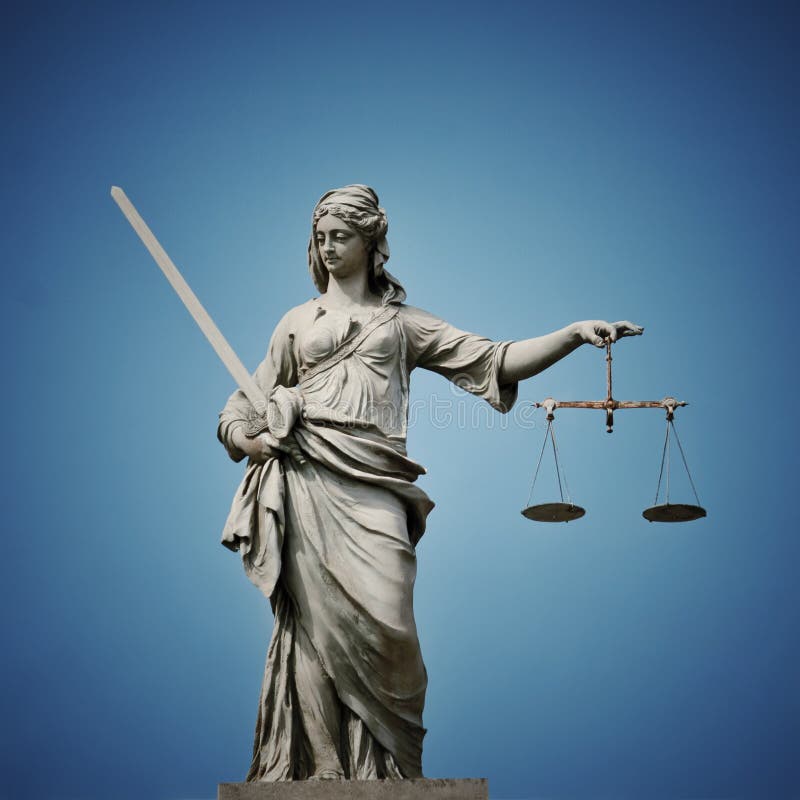 Lady Justice stock image. Image of woman, justice, detail - 16061139