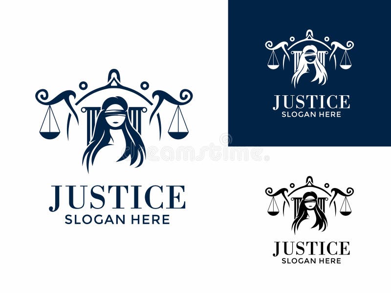 Lady Law Vector, Firm and Law Logo, Lady Justice Logo Vector Template ...