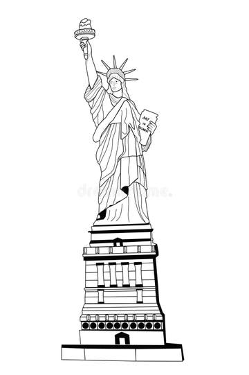 Lady Liberty Stock Illustrations – 3,634 Lady Liberty Stock ...