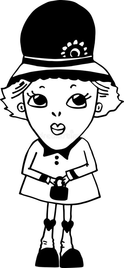 Overdressed Lady Stock Illustrations – 1 Overdressed Lady Stock ...