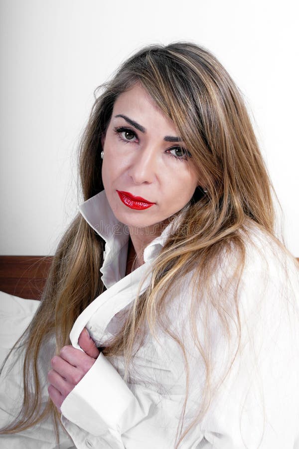 Lady portrait stock image. Image of lips, glamour, fashion - 64985681