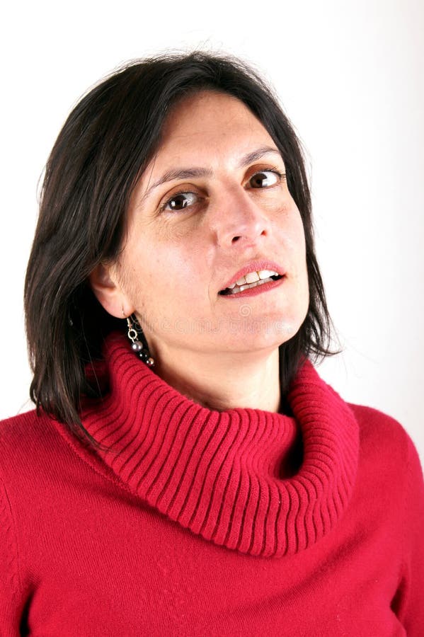 Lady portrait stock image. Image of person, cheerful - 51693217