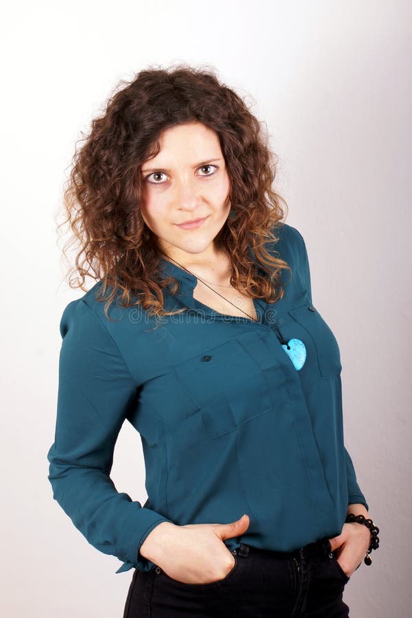 Lady portrait stock photo. Image of lifestyle, portrait - 50812222