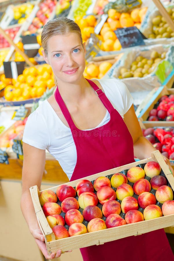 Lady posing with basket stock photo. Image of pretty - 174510656