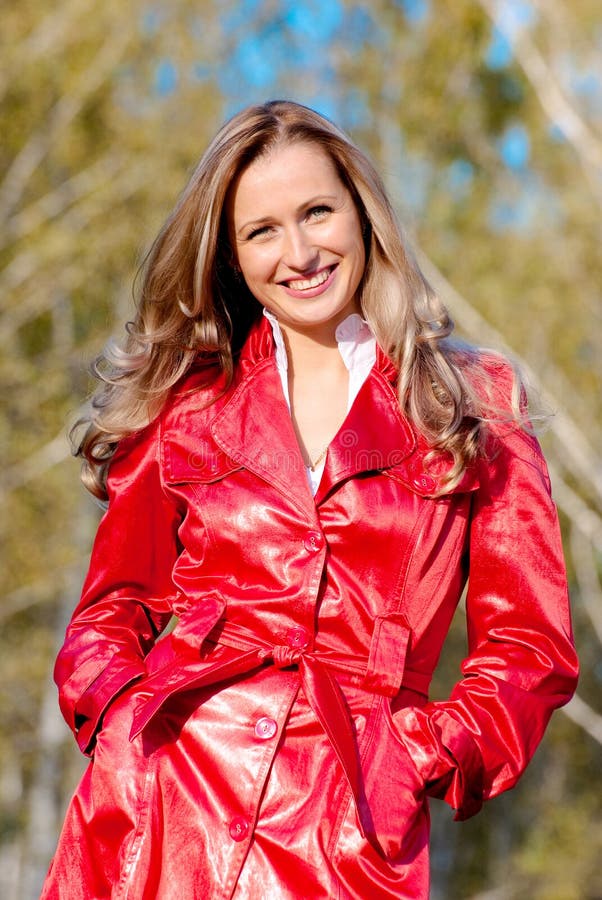 Lady in red stock photo. Image of cosmetics, adult, beautiful - 11060384