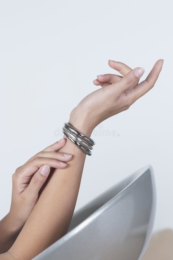 Lady s Hand stock image. Image of model, hands, isolated - 25870201