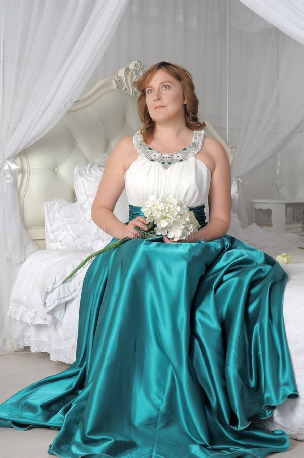 Woman in a smart dress stock photo. Image of door, adult - 40910744