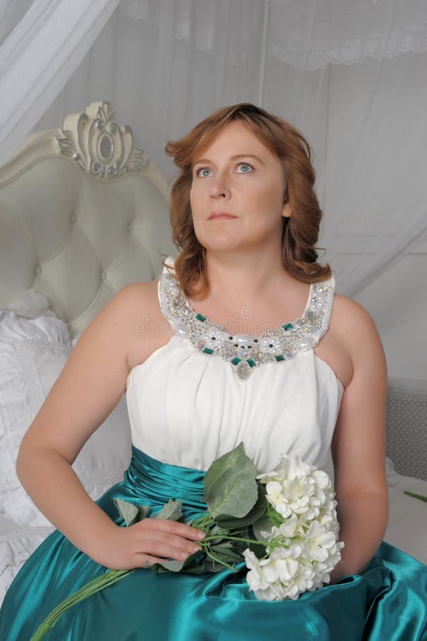 Lady in a smart dress stock photo. Image of elegance - 40910604