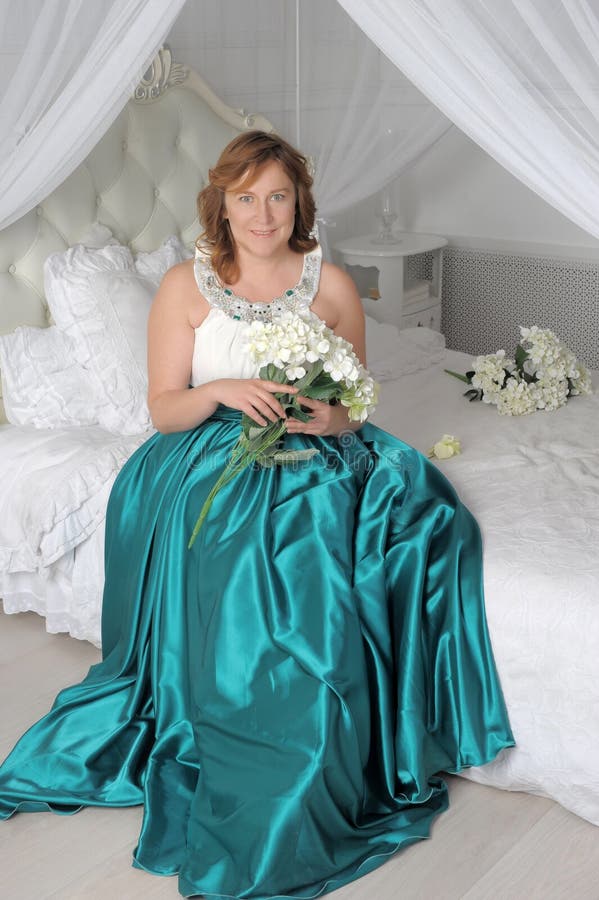 Lady in a smart dress stock photo. Image of charming - 40910444