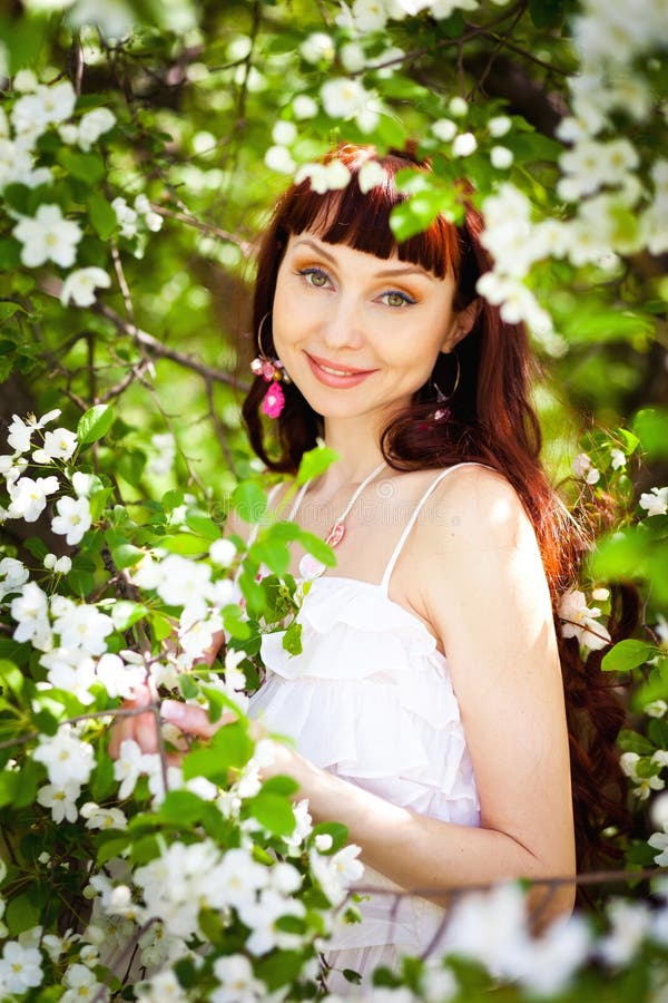 The Lady Spring stock photo. Image of mood, bride, happiness - 30918698