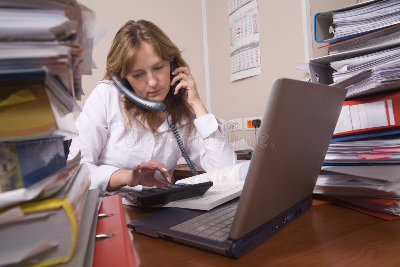 Information overload stock image. Image of businesswoman - 4508437