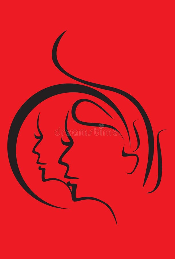 Lady symbol stock illustration. Illustration of symbolize - 29692383