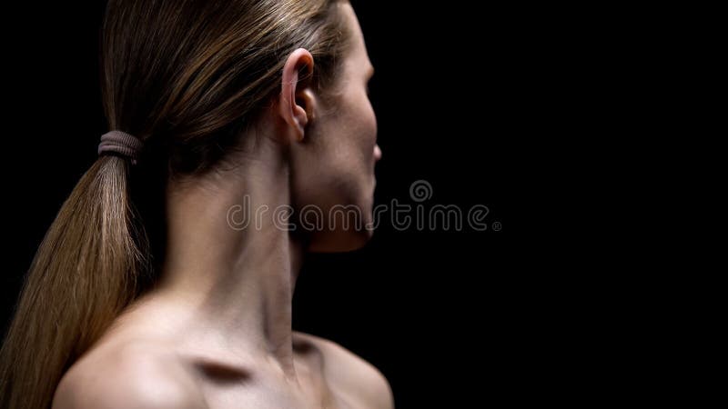 Lady Turned Face from Camera, Bullying Problem, Suffering Insecurity ...