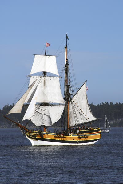 Lady Washington stock image. Image of tall, lady, sailboat - 1269969