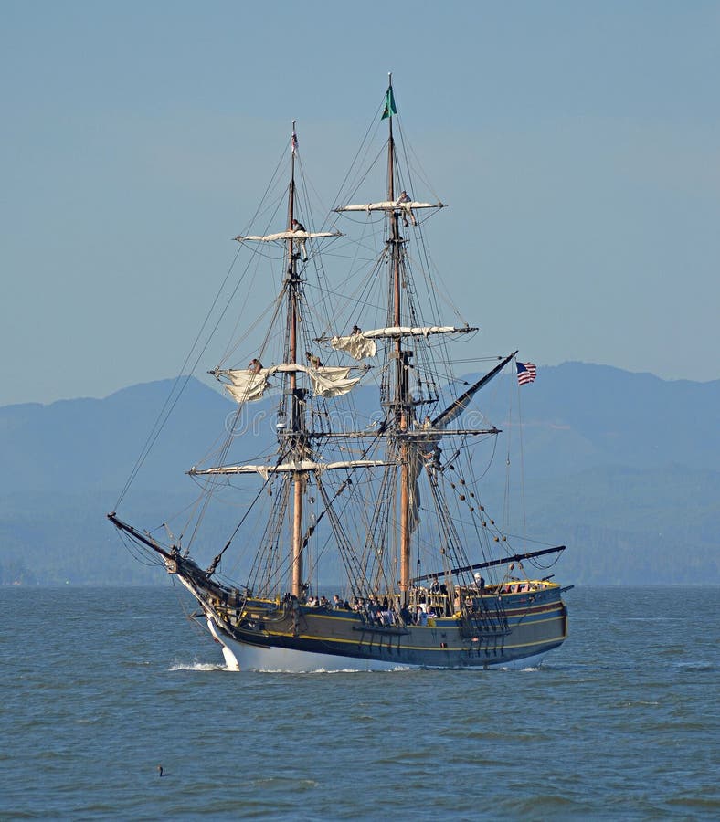 Lady Washington stock image. Image of tall, lady, sailboat - 1269969