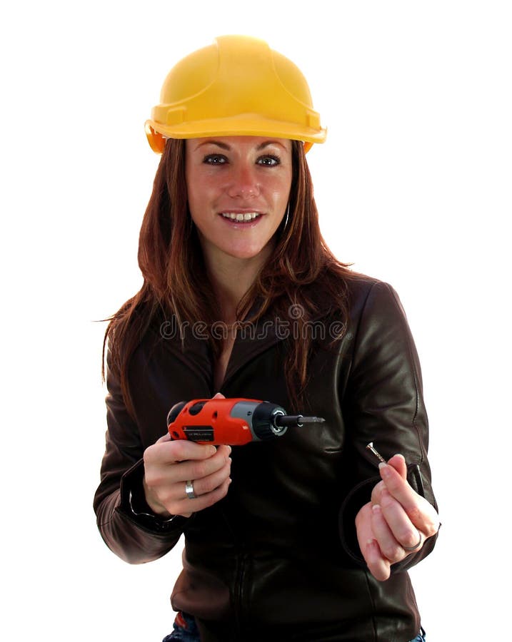 Lady Worker Attractive Legs Sit on Table. Ready for Inspection. Boss ...