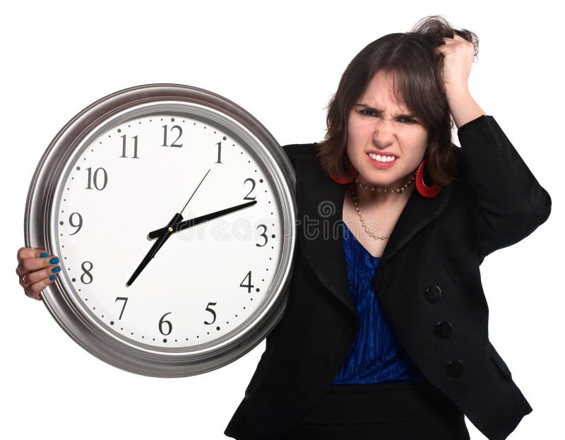 Short of time stock image. Image of disappointment, failure - 33213459