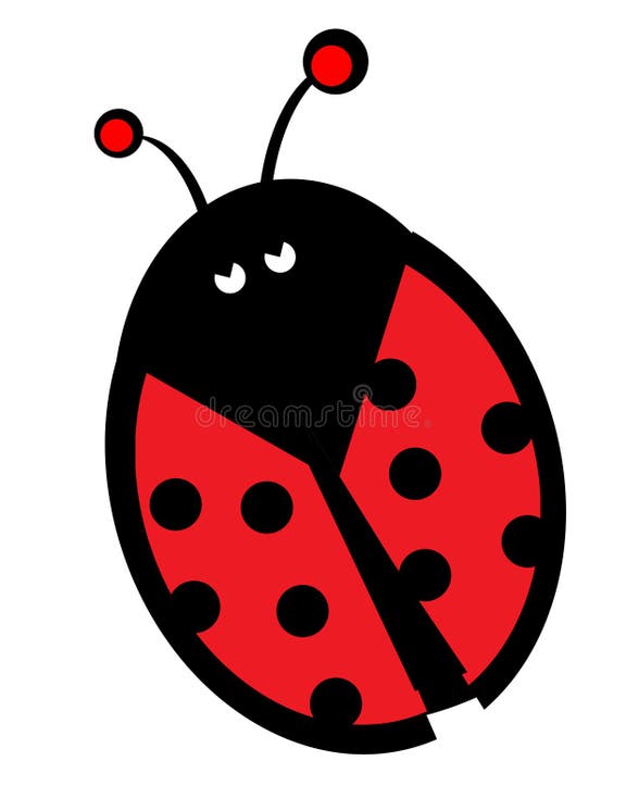 Simple Ladybug Stock Illustrations – 3,917 Simple Ladybug Stock ...