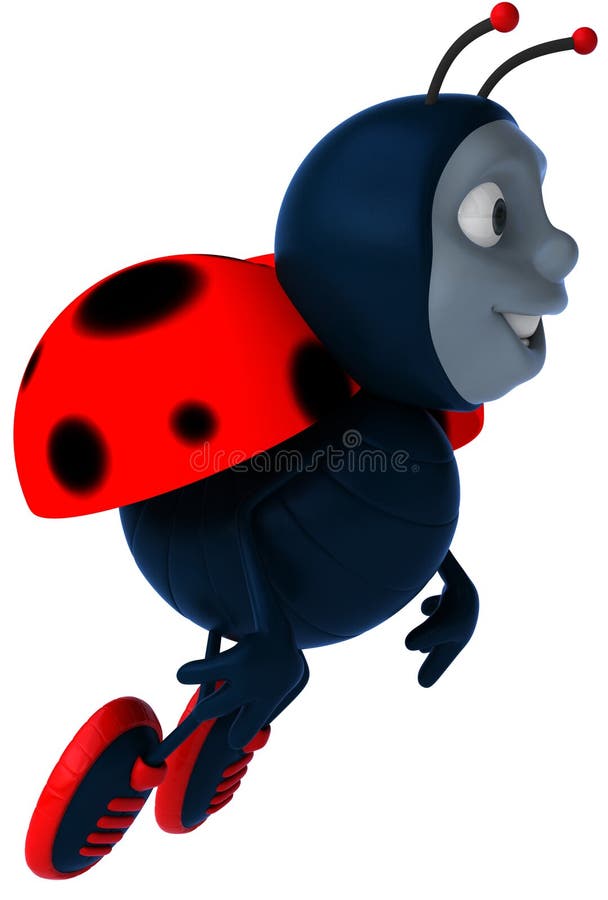 Ladybug Dancing stock vector. Illustration of ladybug - 11832366