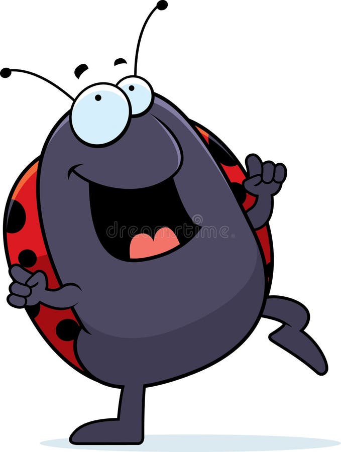 Ladybug Dancing stock vector. Illustration of ladybug - 11832366