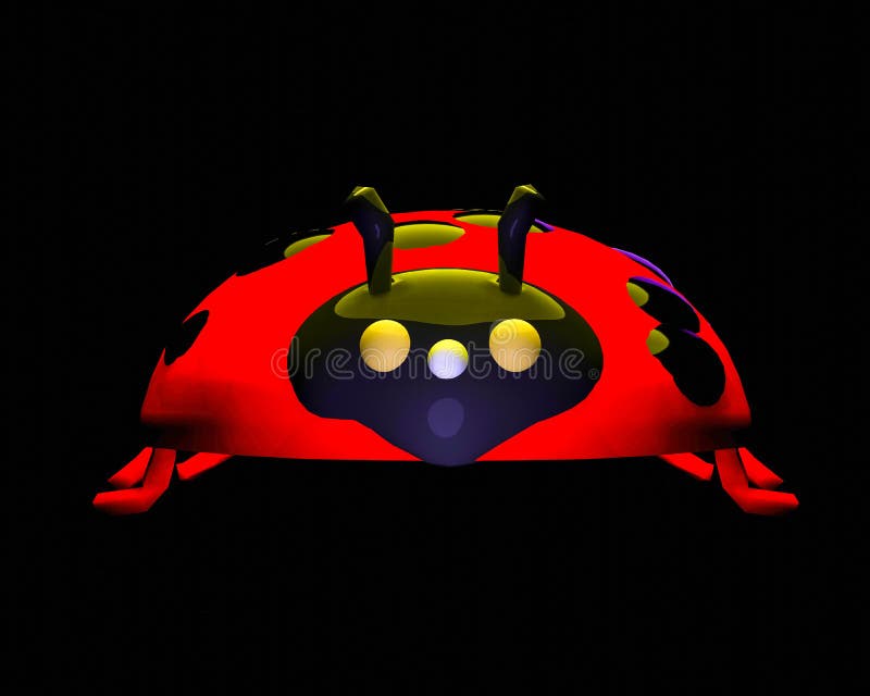 Ladybug. Drawing Worksheet. Stock Vector - Illustration of paper ...