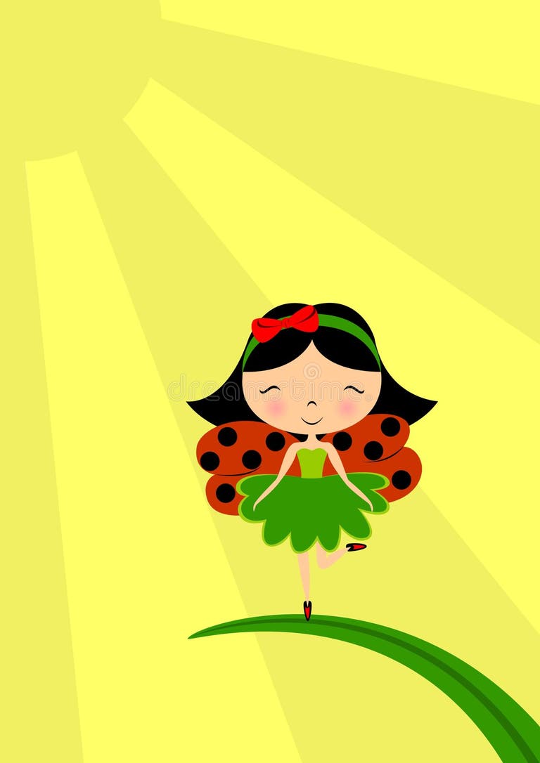 Yellow Ladybug Character Stock Illustrations – 708 Yellow Ladybug ...