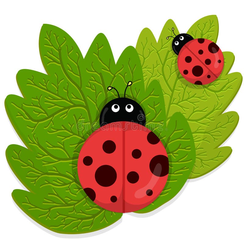Ladybug Crawling Stock Illustrations – 1,150 Ladybug Crawling Stock ...