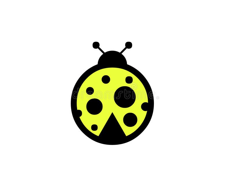 Yellow Ladybug in the Middle of a Crowd of the Red Ones Stock ...