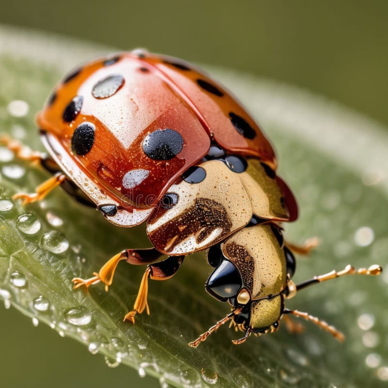 Ladybug Image Created by AI Generated Stock Illustration - Illustration ...