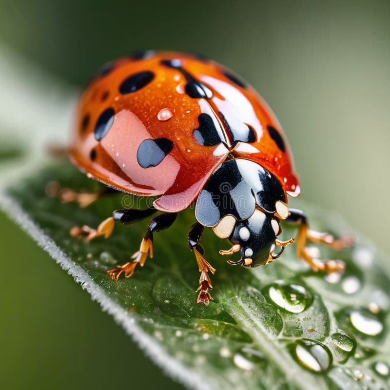 Ladybug Image Created by AI Generated Stock Illustration - Illustration ...
