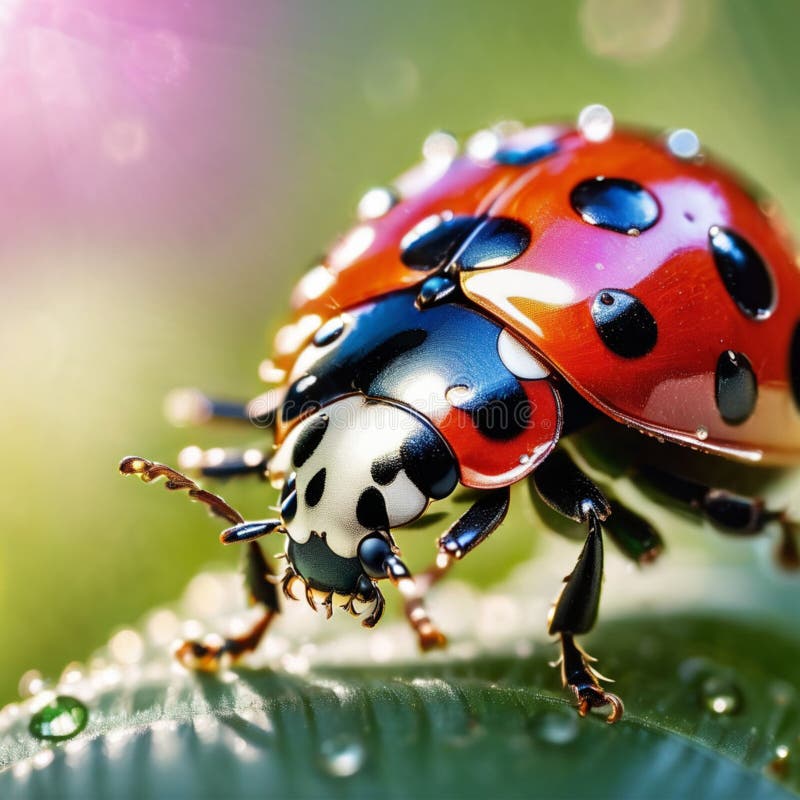 Ladybug Image Created by AI Generated Stock Illustration - Illustration ...