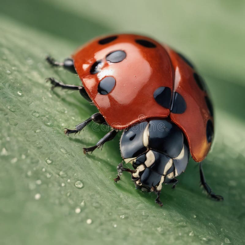 Ladybug Image Created by AI Generated Stock Illustration - Illustration ...