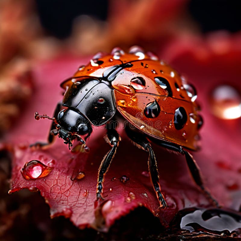 Ladybug Image Created by AI Generated Stock Illustration - Illustration ...