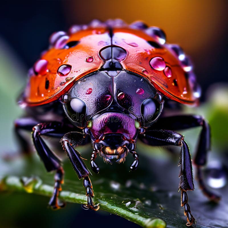 Ladybug Image Created by AI Generated Stock Illustration - Illustration ...