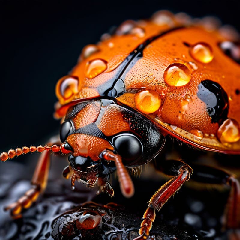 Ladybug Image Created by AI Generated Stock Illustration - Illustration ...