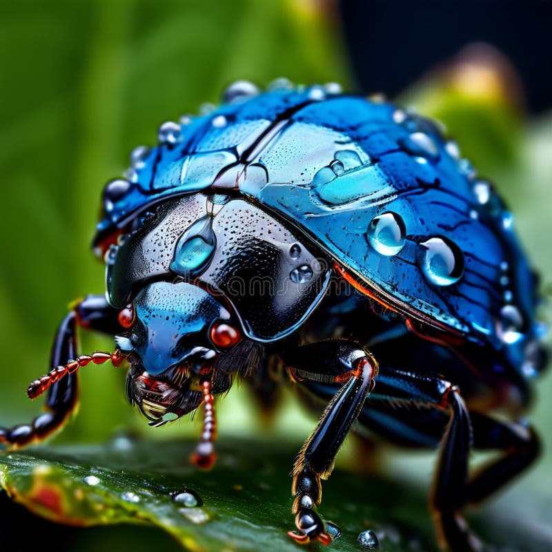 Ladybug Image Created by AI Generated Stock Illustration - Illustration ...