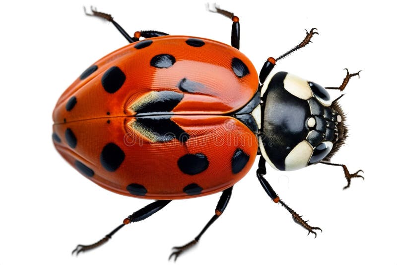 A Ladybug Isolated on Transparent Background Stock Image - Illustration ...