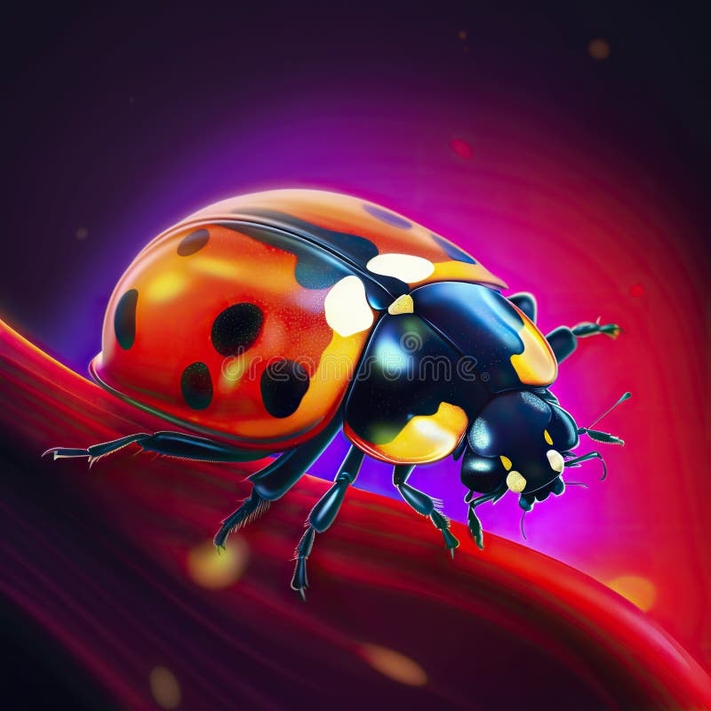 Neon Ladybug Stock Illustrations – 182 Neon Ladybug Stock Illustrations ...