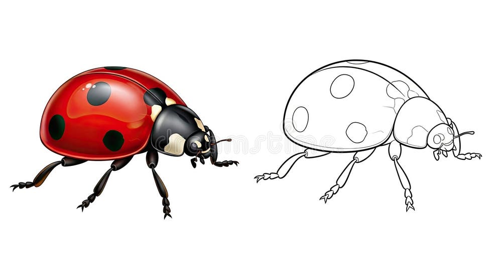 Ladybug Version Stock Illustrations – 106 Ladybug Version Stock ...
