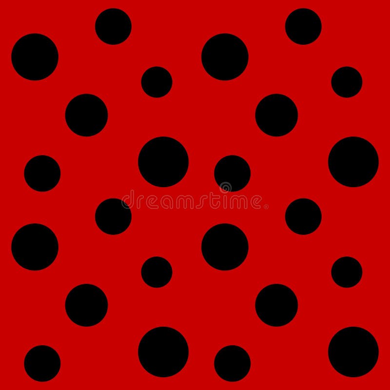 Ladybird Spots Pattern Stock Illustrations – 300 Ladybird Spots Pattern ...