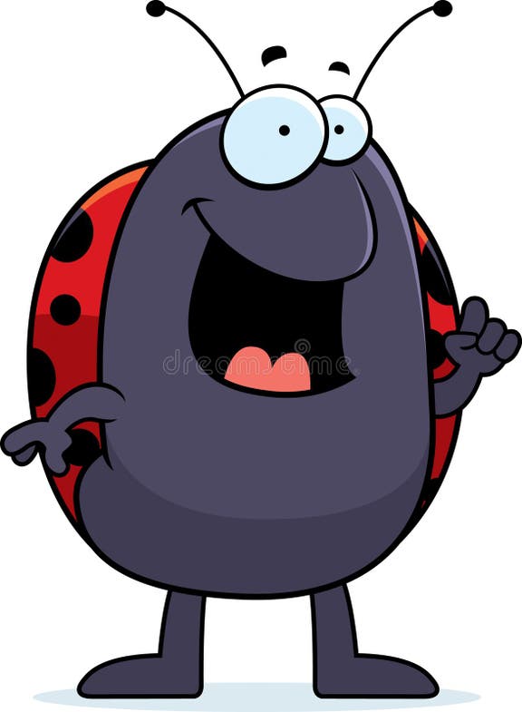 Ladybug Talking stock vector. Illustration of talking - 11921039