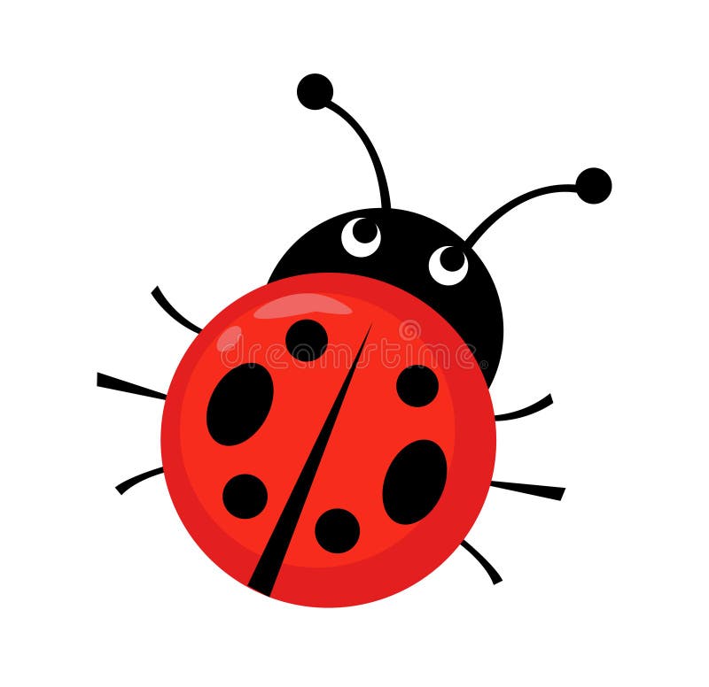 Ladybug (vector clip-art) stock vector. Illustration of clipart - 3279570